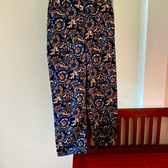 LOFT | Pants & Jumpsuits | Loft New With Tags Corduroy Print Slacks ...